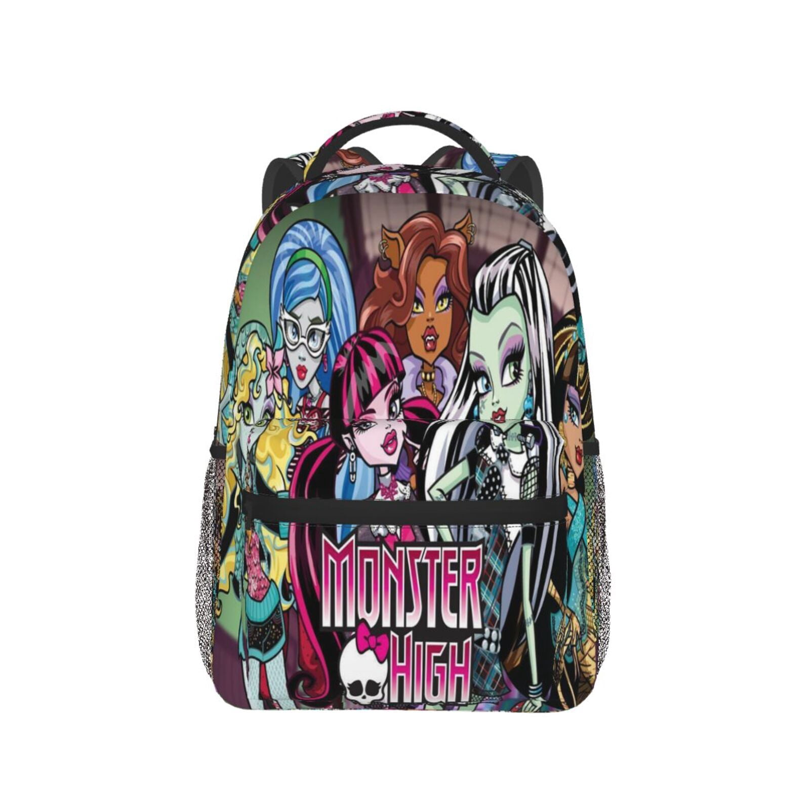 Mon-Ster High Backpack 15.7" Cute Travel Bag Funny Lightweight Backpack ...