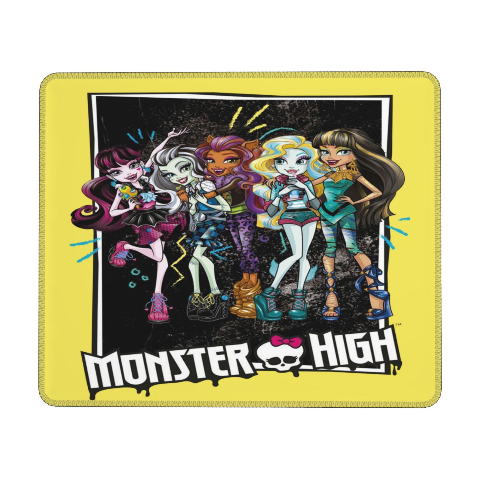 Mon-Ster High Mouse Pad Office Gaming Anime Cartoon Mousepad 10 x 12 ...