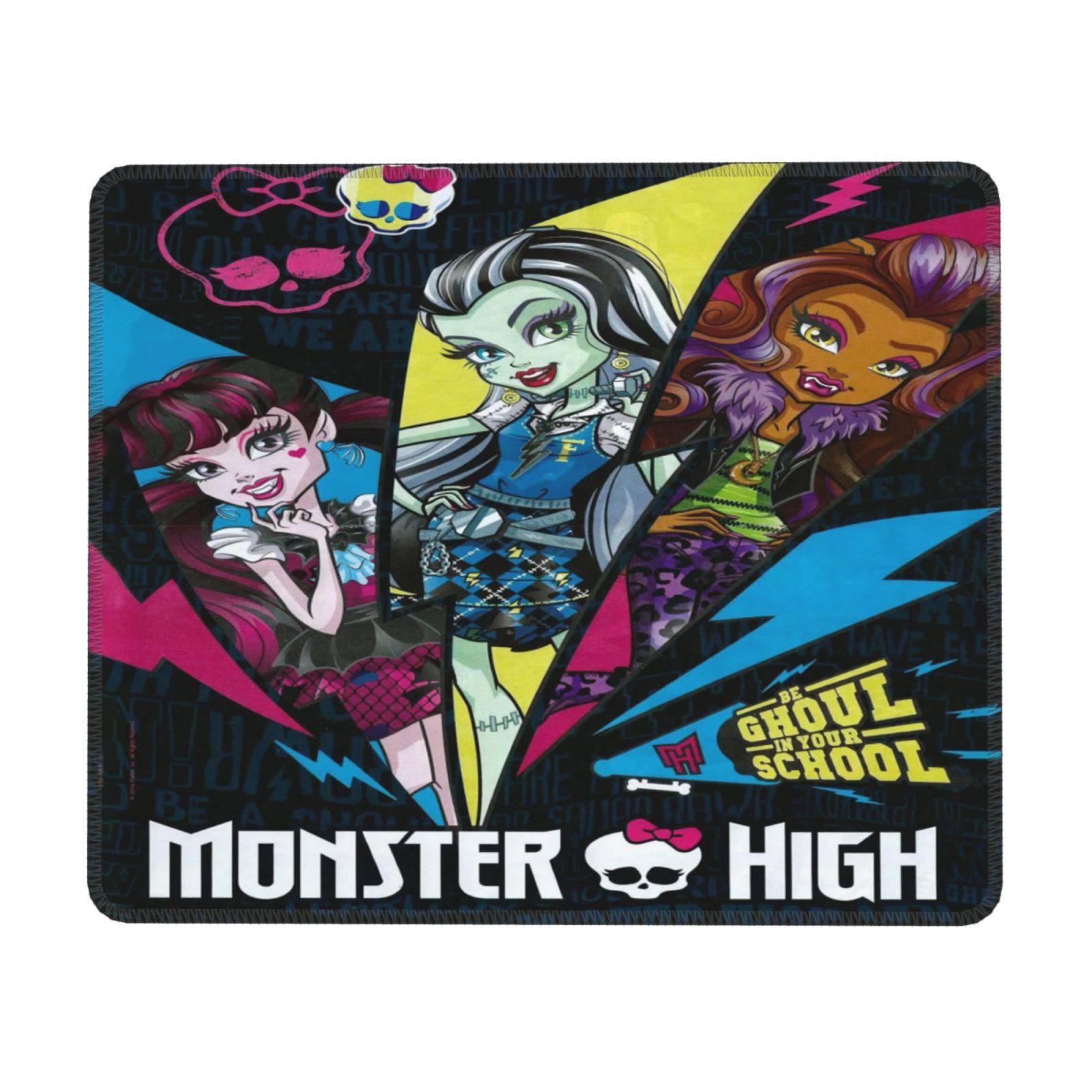 Mon-Ster High Mouse Pad Office Gaming Anime Cartoon Mousepad 10 x 12 ...