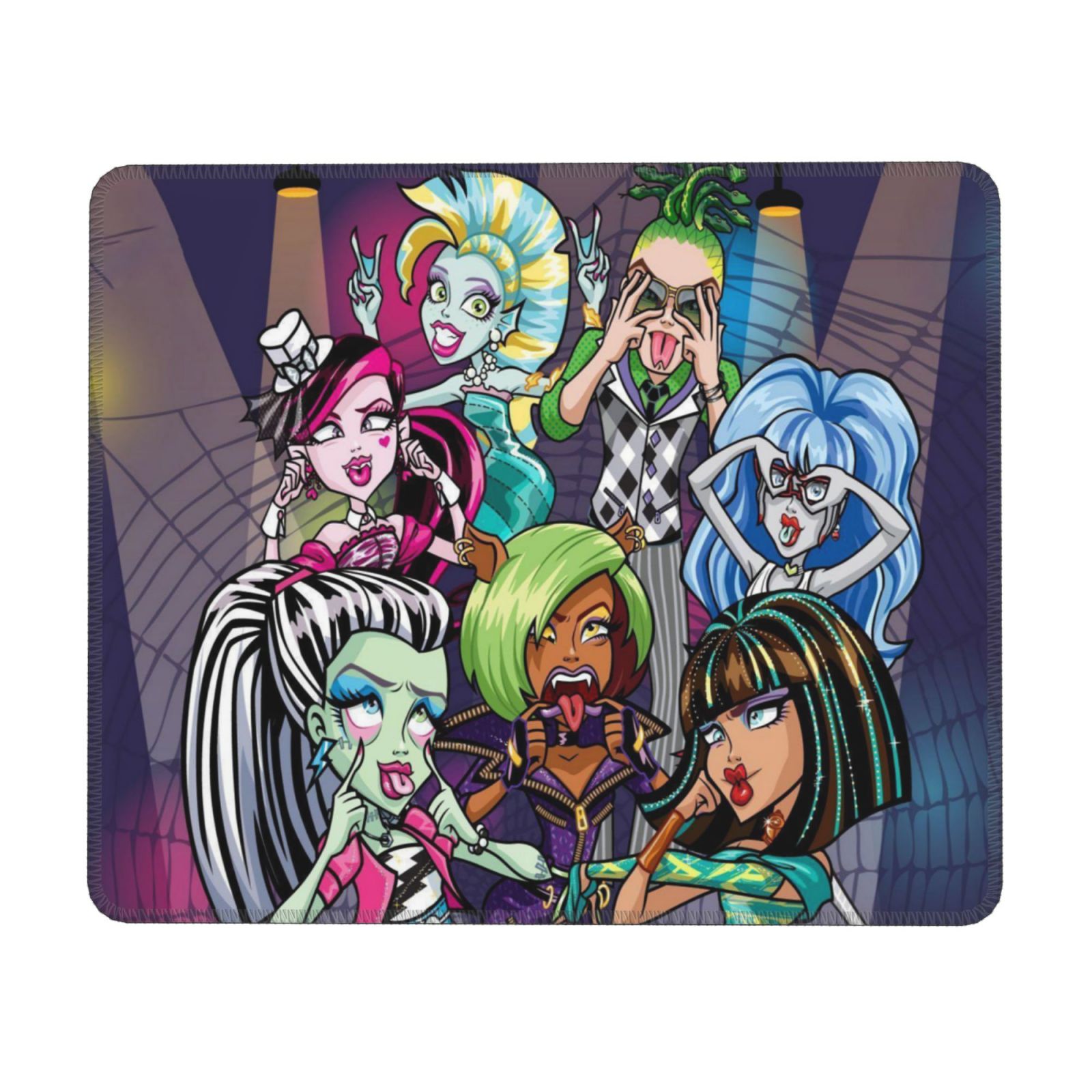 Mon-Ster High Mouse Pad Office Gaming Anime Cartoon Mousepad 7.9 x 9.5 ...