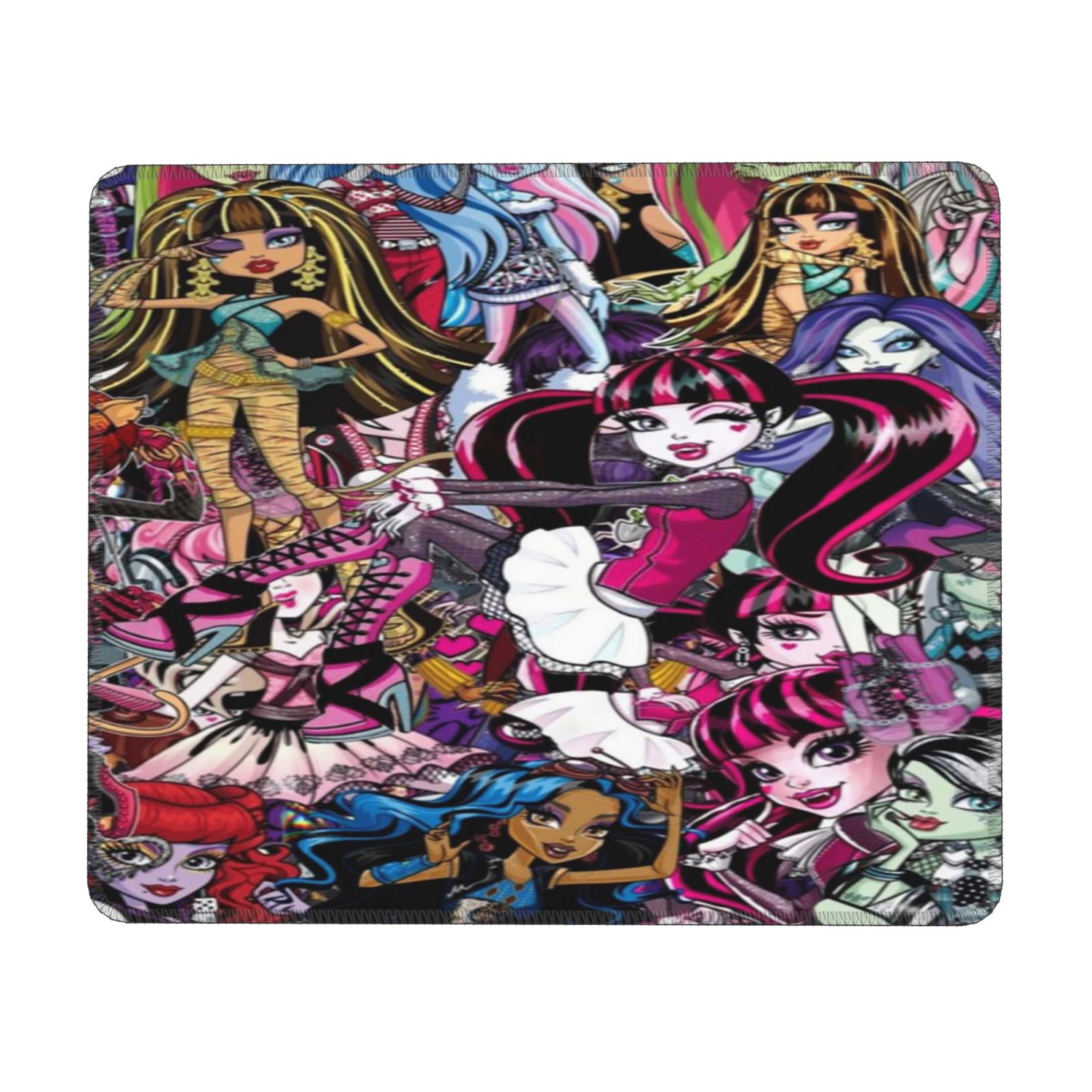 Mon-Ster High Mouse Pad Office Gaming Anime Cartoon Mousepad 7.9 x 9.5 ...