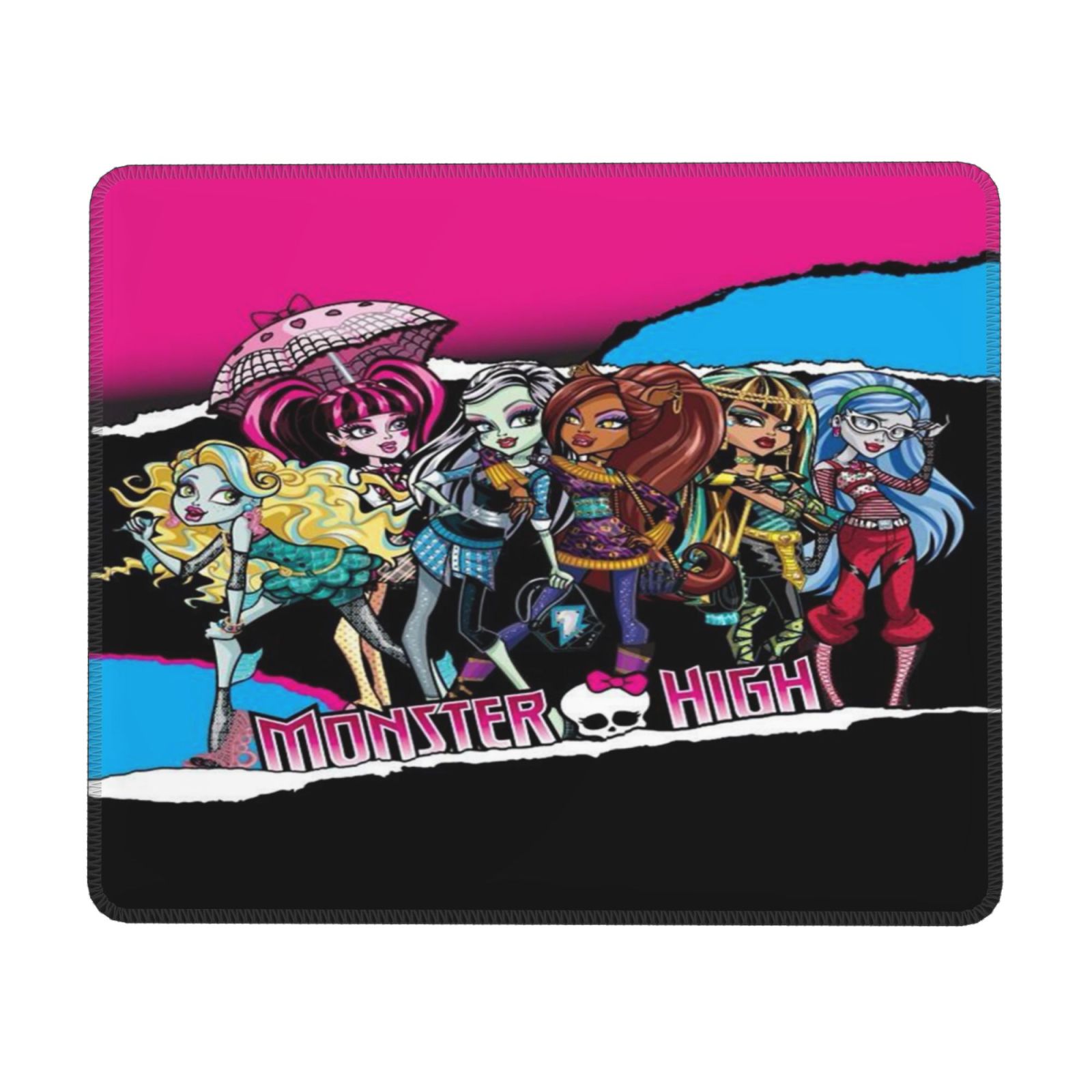 Mon-Ster High Mouse Pad Office Gaming Anime Cartoon Mousepad 7 x 8.6 in ...