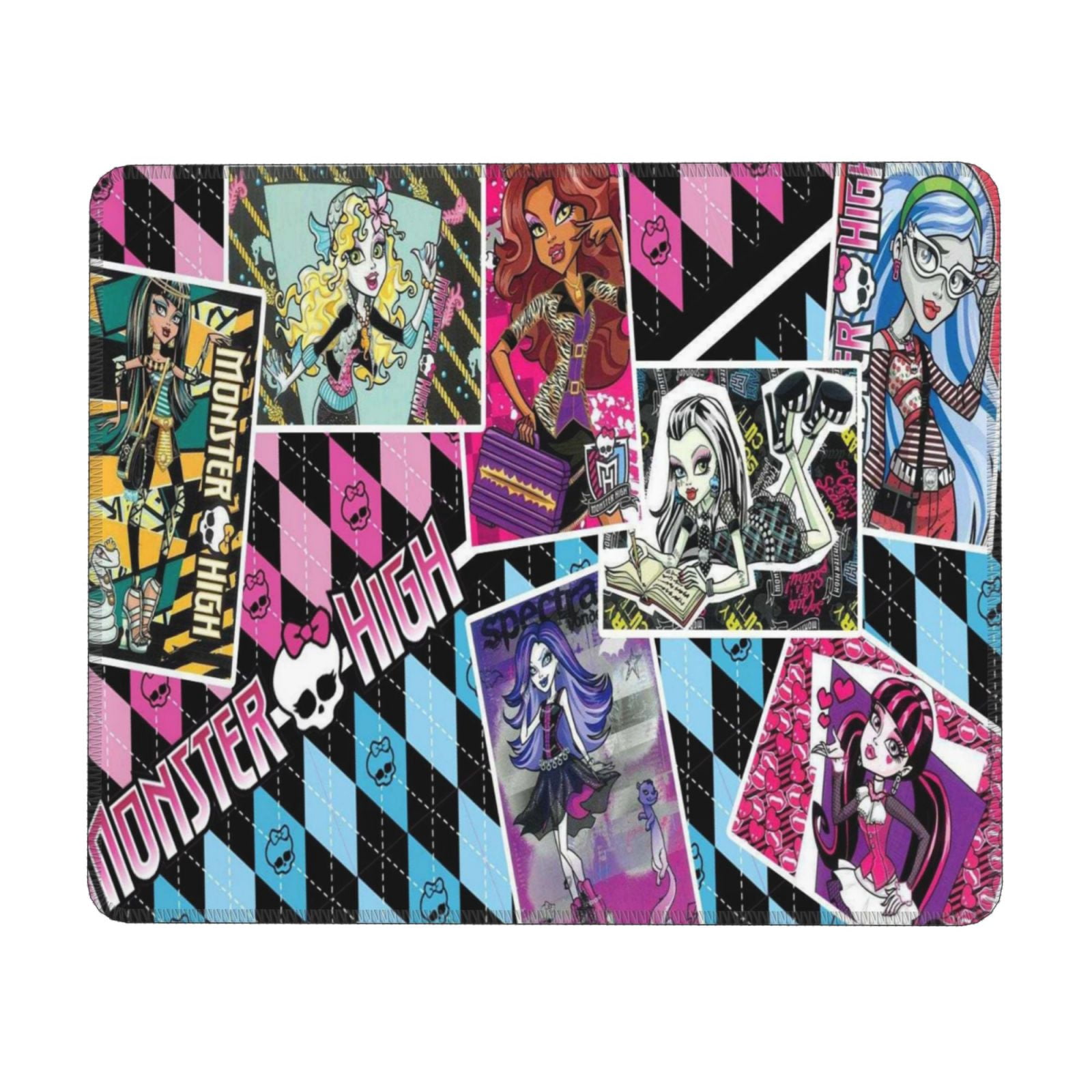 Mon-Ster High Mouse Pad Office Gaming Anime Cartoon Mousepad 7 x 8.6 in ...