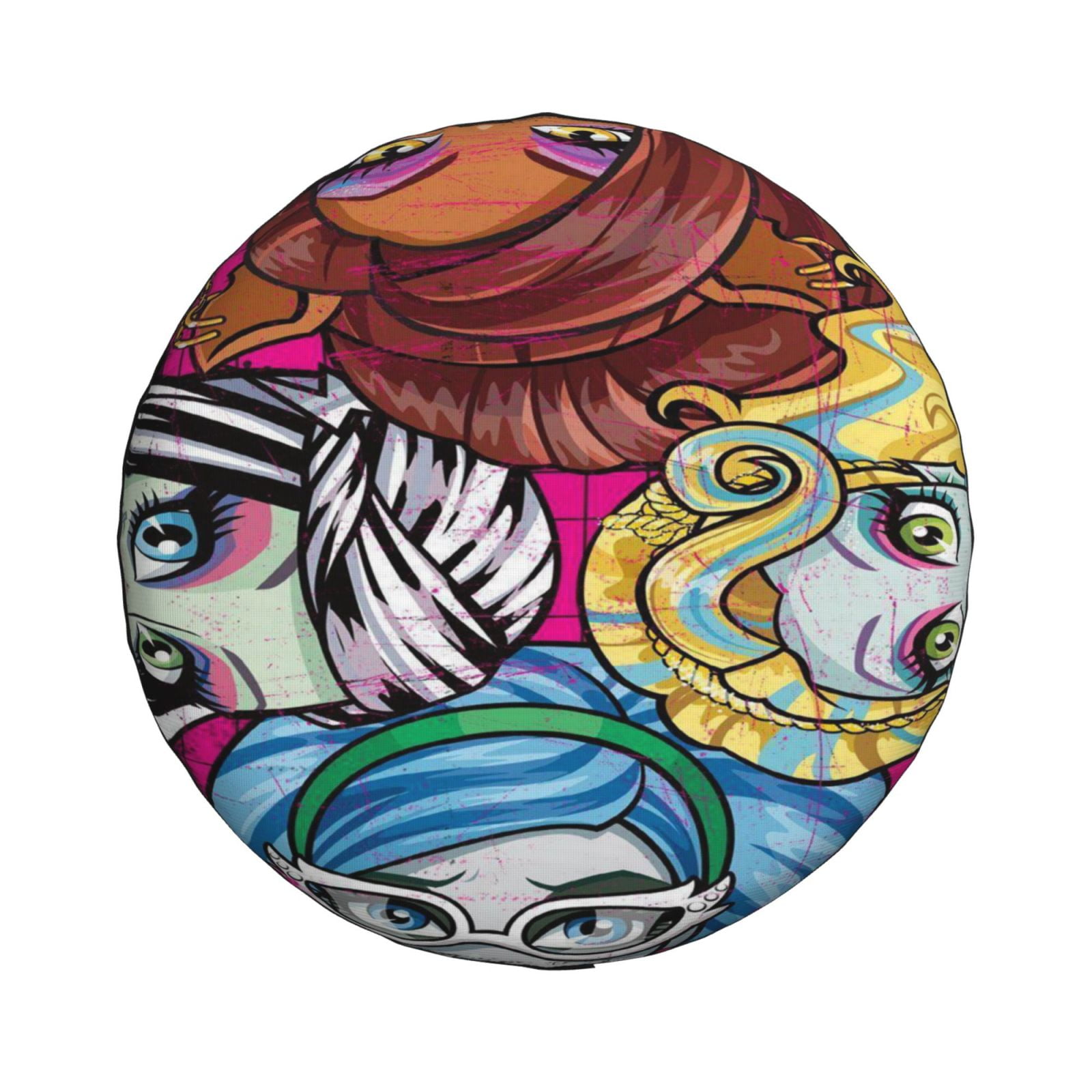Mon-Ster High Spare Tire Cover Animal Cute Cartoon Weatherproof ...