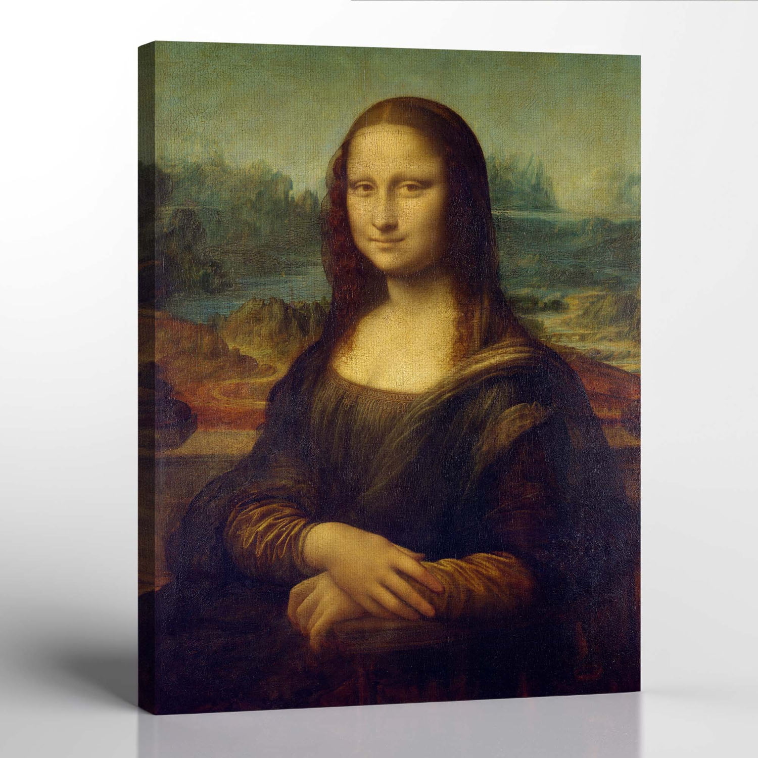 Mona Lisa Canvas Print, Famous Paintings Wall Art, Fine Art Prints ...