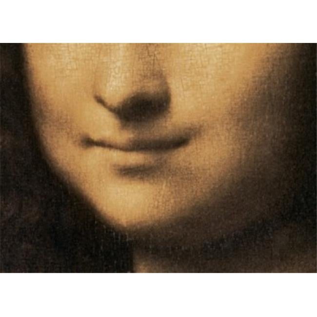 Mona Lisa - Detail of Mouth Ca1503-06 Leonardo da Vinci 1452-1519 ...