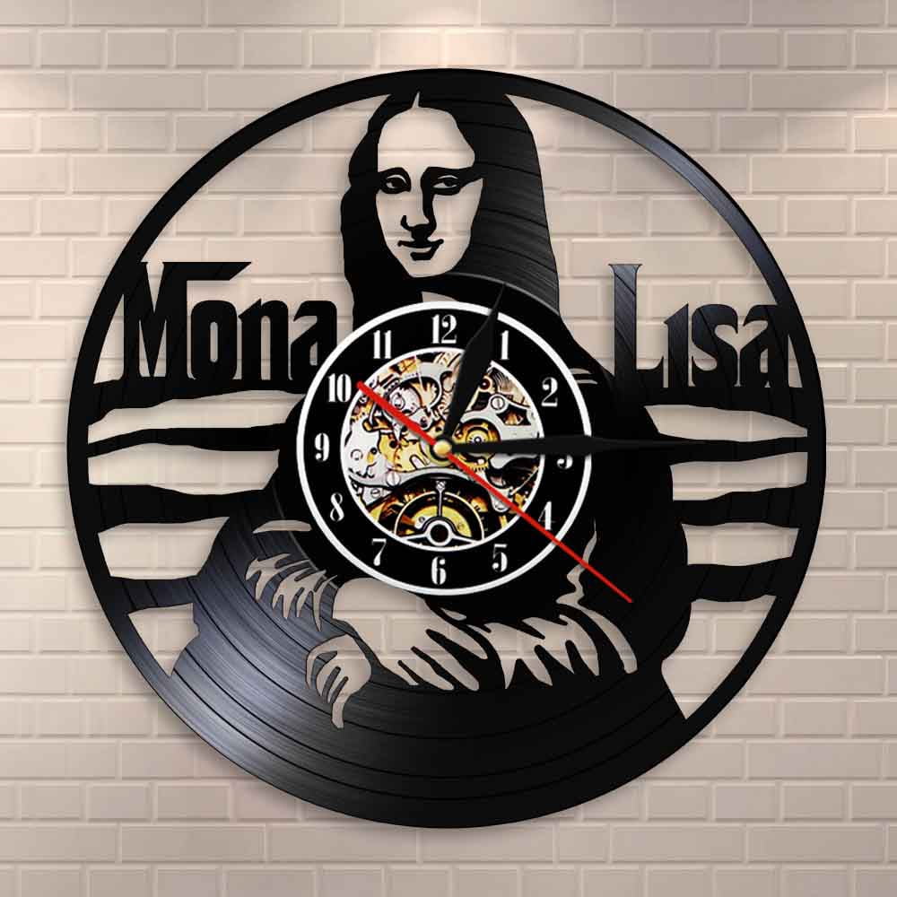 Mona Lisa Home Decor Wall Art Wall Clock Leonardo da Vinci Famous ...