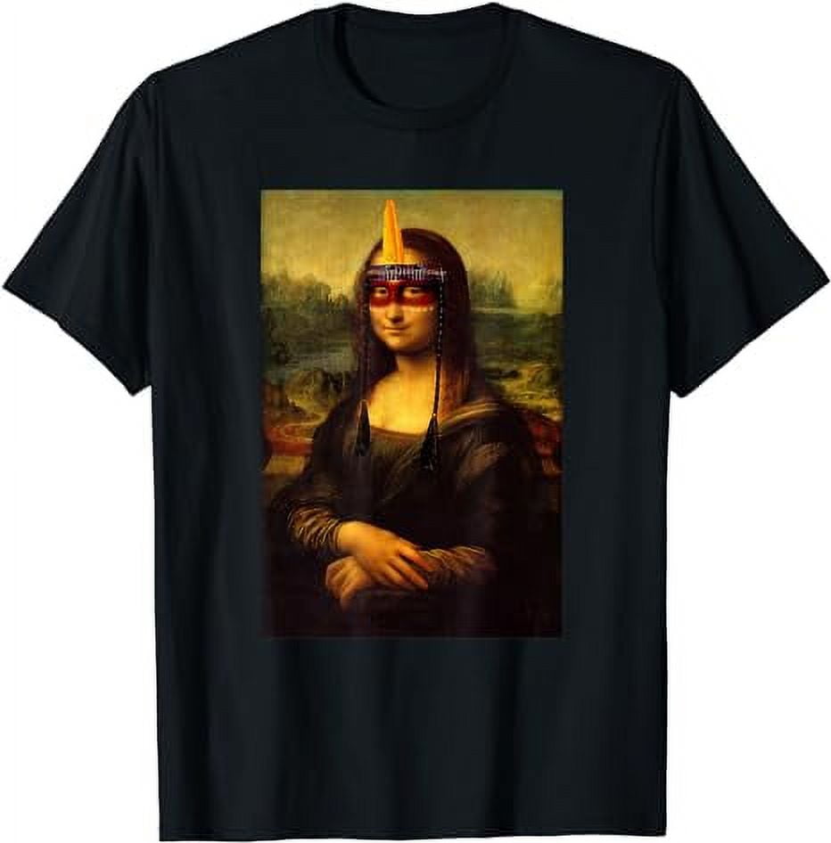 Mona Lisa by Leonardo Da Vinci history halloween costume T-Shirt ...