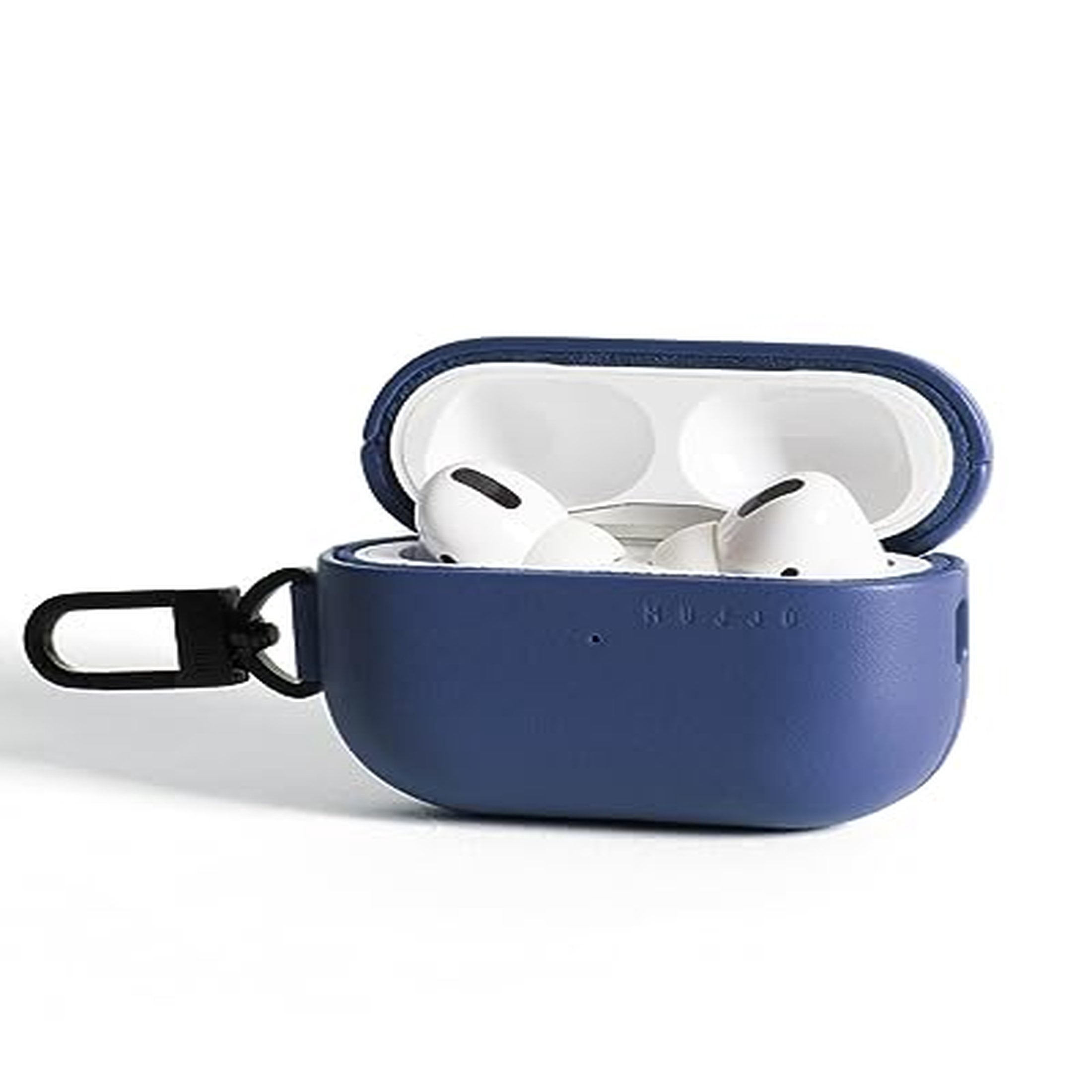 Monaco Blue Leather Case for AirPods Pro 2nd Gen Wireless Charging ...