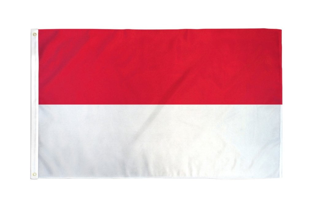 Monaco Flag 2x3ft Poly - Walmart.com