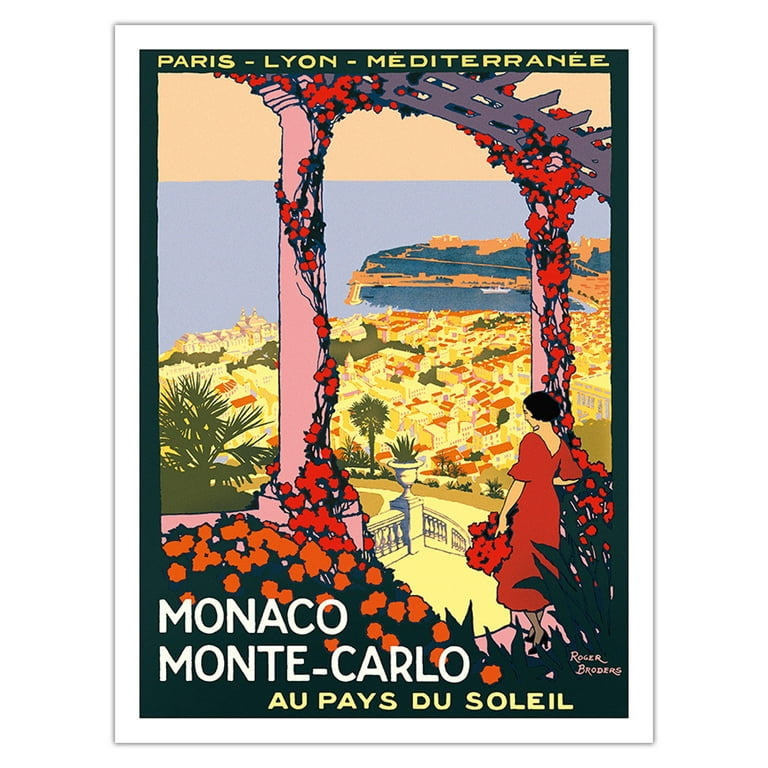 monte darlo print