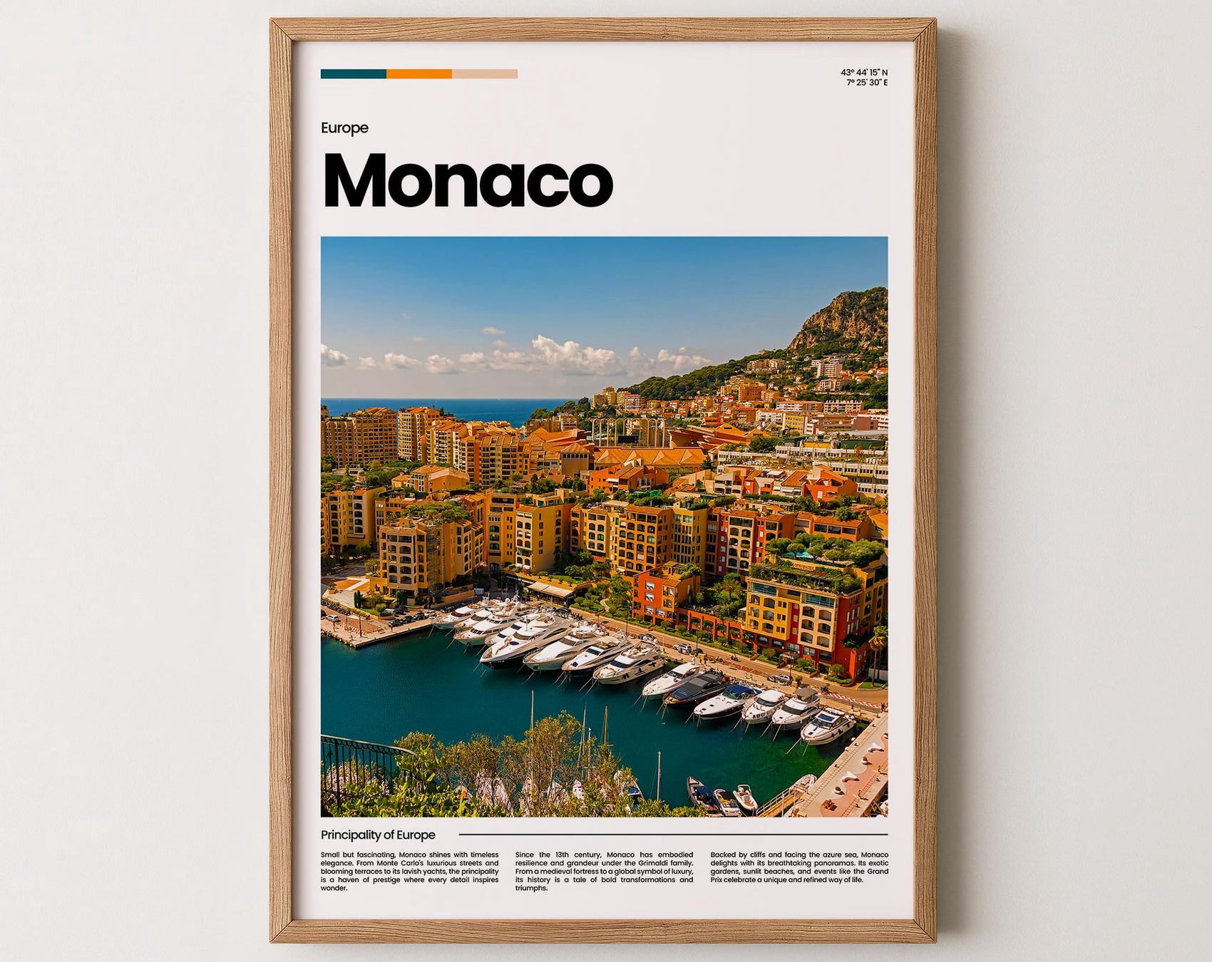 Monaco Poster, Monaco Print, Monaco Photo, Monaco Art, Europe Poster ...