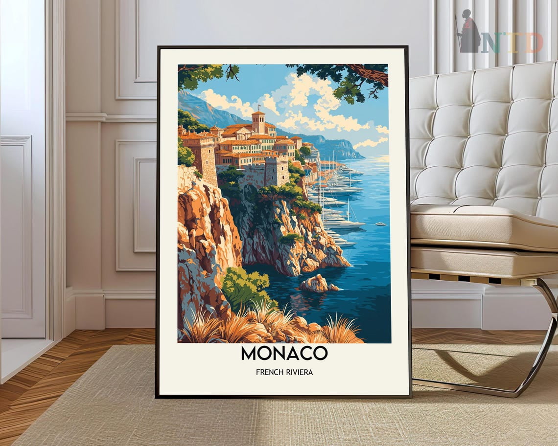Monaco Print, Monacomonaco Poster, Monaco Photo, Monaco Poster Print ...