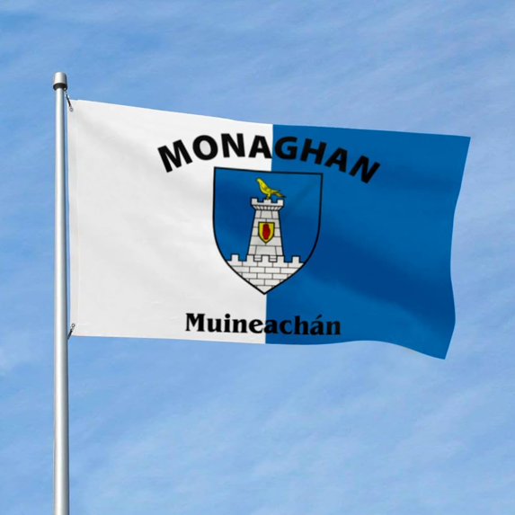 Monaghan Ireland County Flag 3x5ft Vivid Color Double Stitched with 2 ...