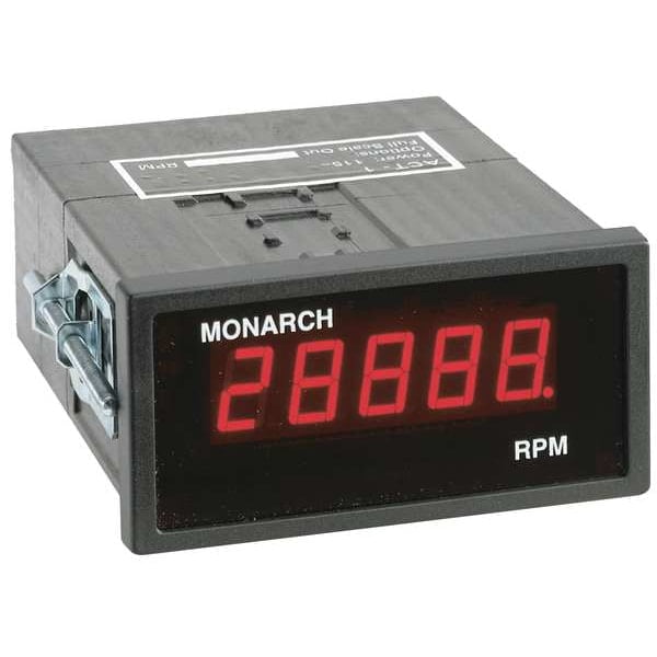 Monarch Panel Tachometer,1 Pulse per Revolution 6140-080 - Walmart ...