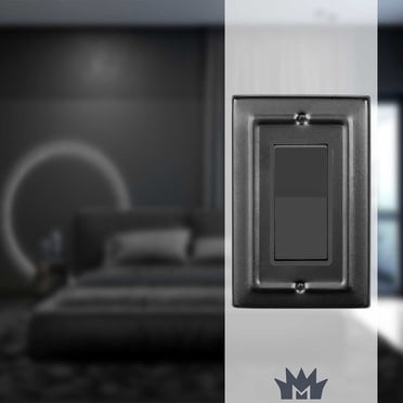 Monarch Abode, Hand Hammered, Decorator Rocker Wall Plate Cover, 4 Gang ...