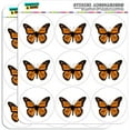 Monarch Butterfly 18 2" Planner Calendar Scrapbooking Crafting Stickers ...