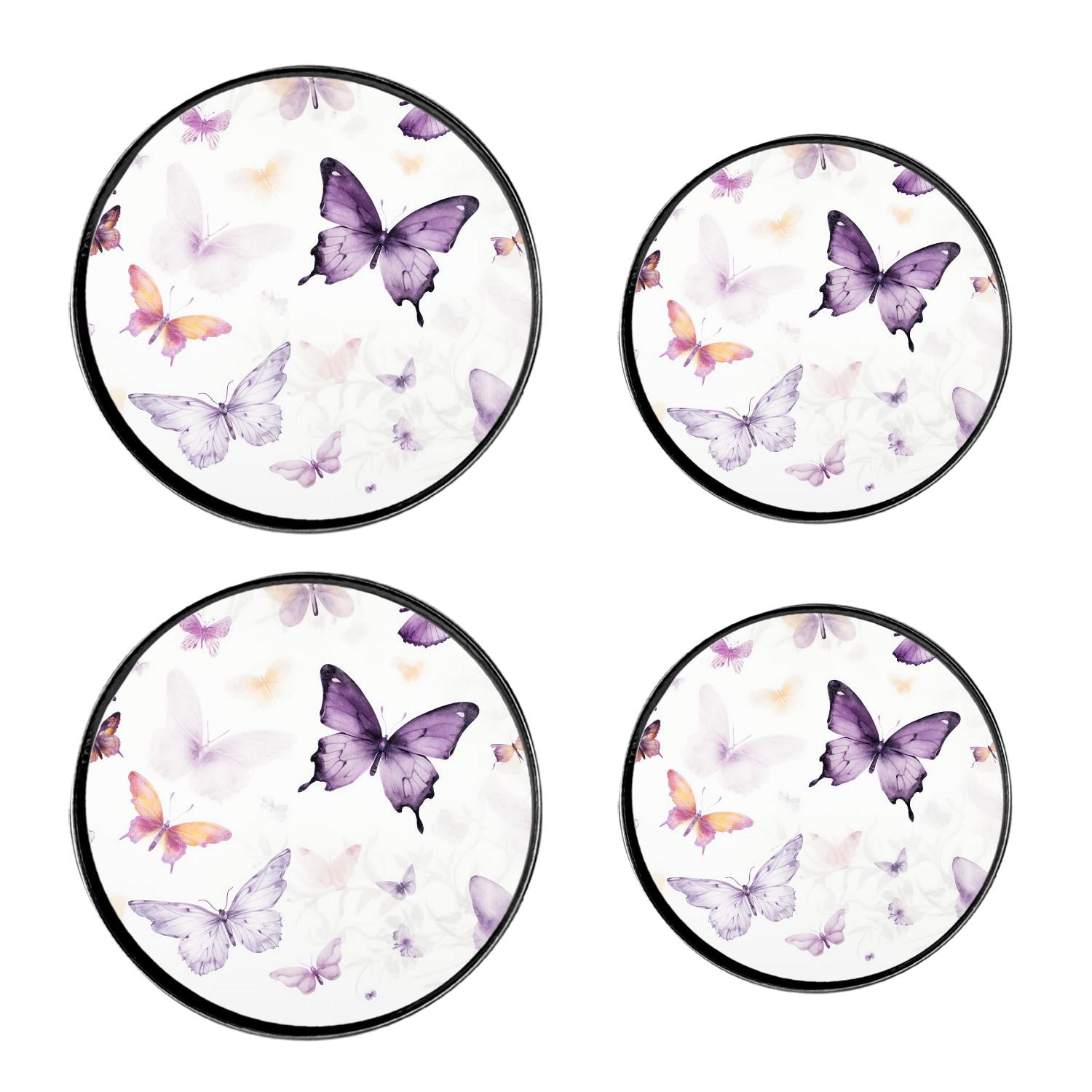 Monarch Butterfly Insect Image Stove Burner Covers Set,Gas Stove Burner ...