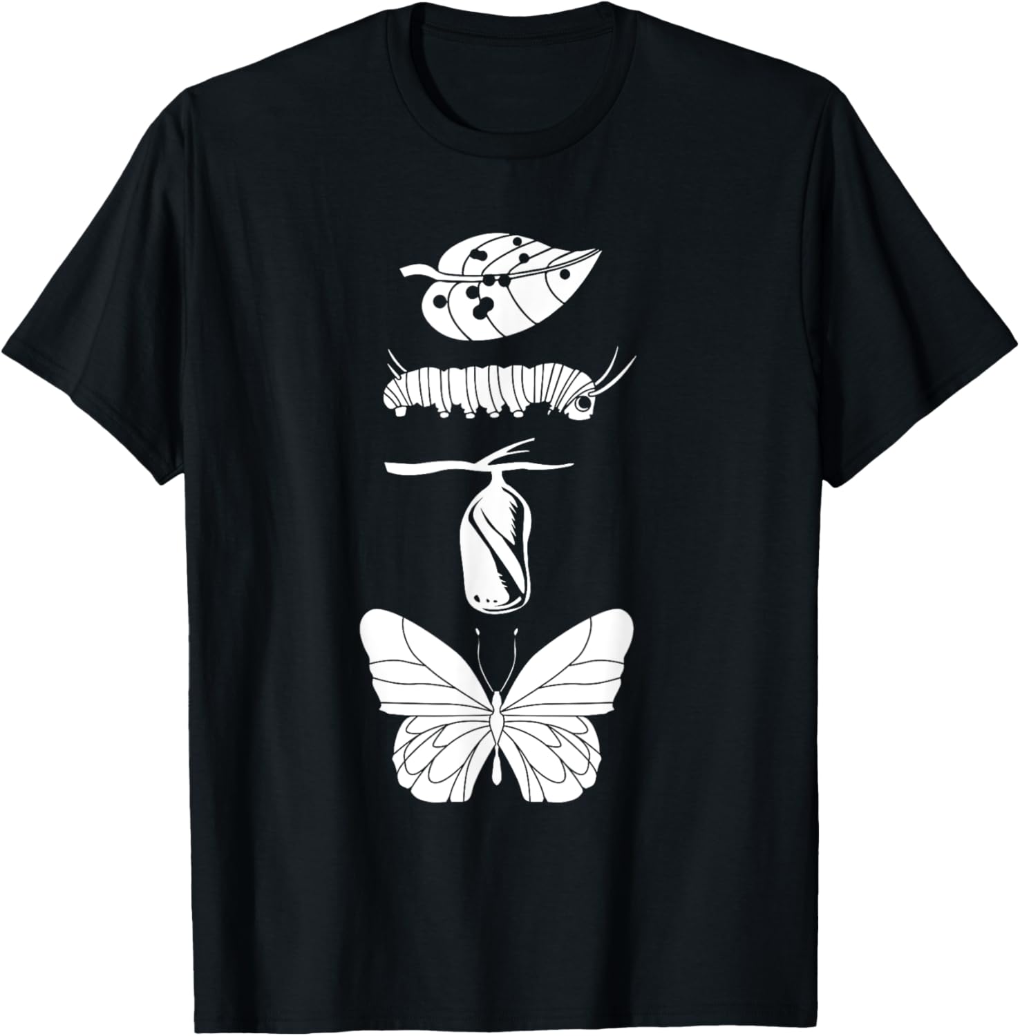 Monarch Butterfly Life Cycle T-Shirt - Walmart.com