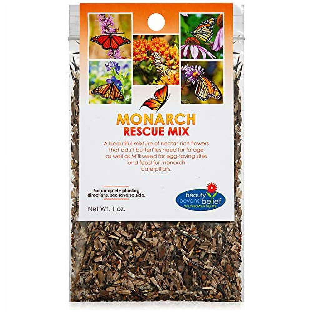 Monarch Butterfly RescueUMRT Wildflower Seed Packet - 1oz, Open ...