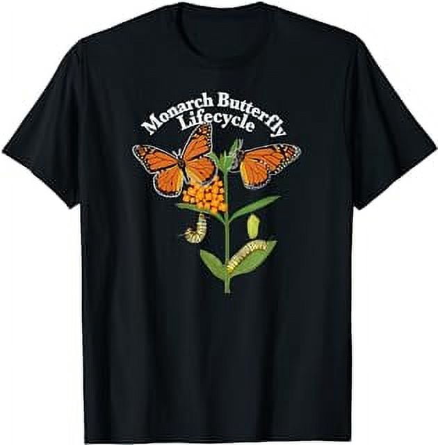 Monarch Butterfly T-shirt Lifecycle of the Monarch Butterfly T-Shirt ...