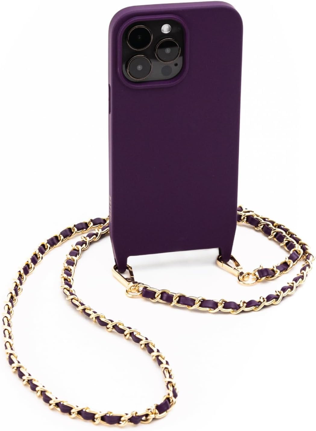 Bryten Crossbody Phone Case for iPhone 14 Pro Max Case - Monarch Vegan ...