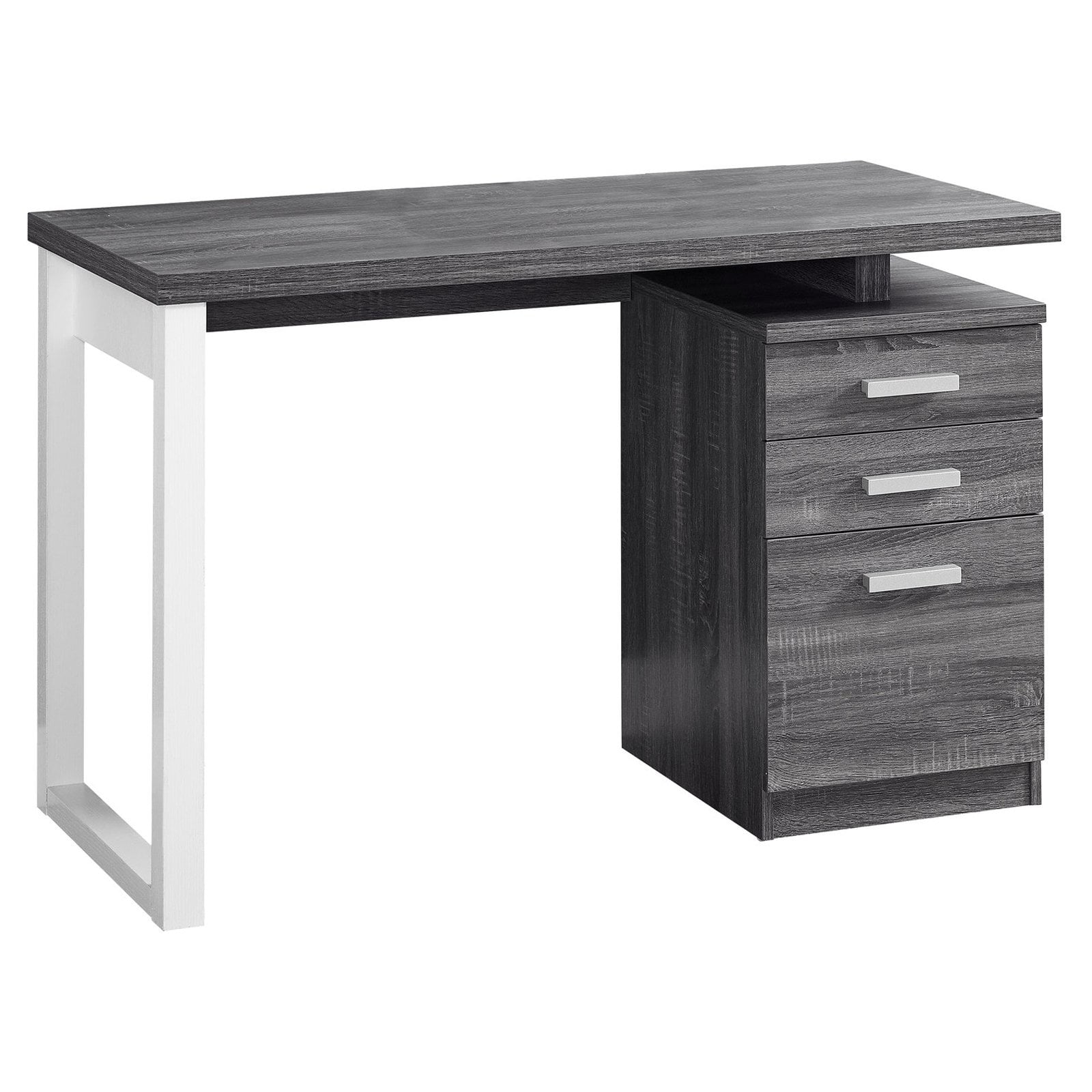 Monarch Specialties 48 in. Computer Desk with Enclosed Storage ...