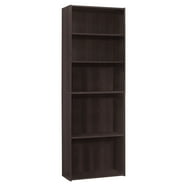 Ameriwood Home Aaron Lane Bookcase with Sliding Glass Doors, Golden ...