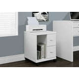 Monarch Specialties Office Cabinet 1 Open Storage Compartment 2 Drawers ...