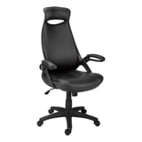 Office Chair - Executive / Padded Headrest And Flip-Up Armrests ...