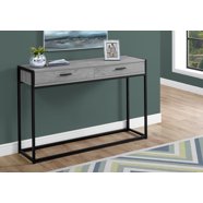 Costway 47" Console Table Hall Table Side Desk Accent Table Drawers ...