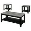 Monarch Table Set 3-Piece Set / Cappuccino - Walmart.com