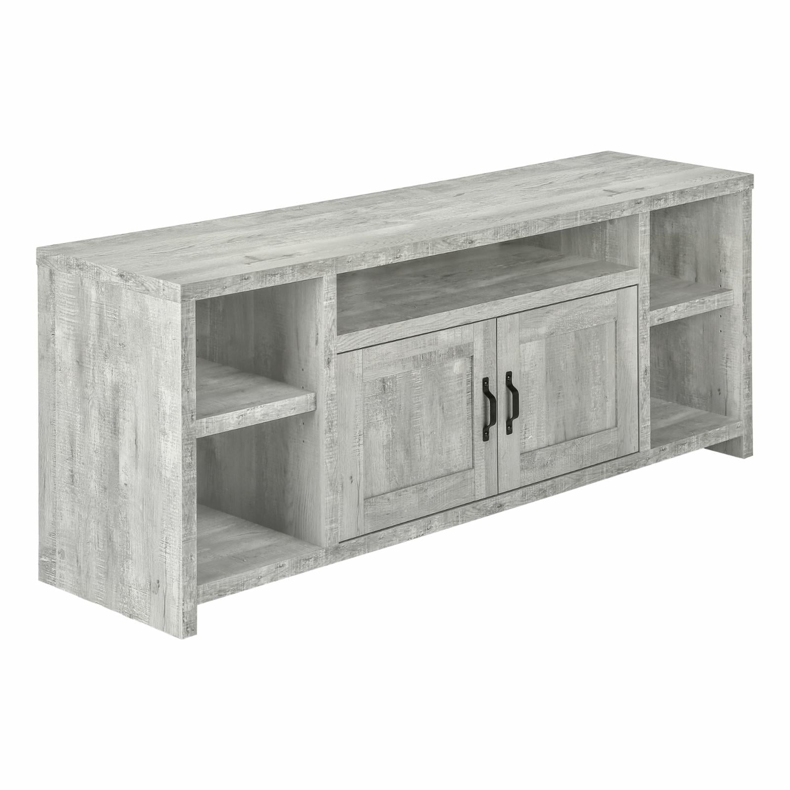 Monarch Specialties Tv Stand, 60 Inch, Console, Storage Cabinet, Living ...