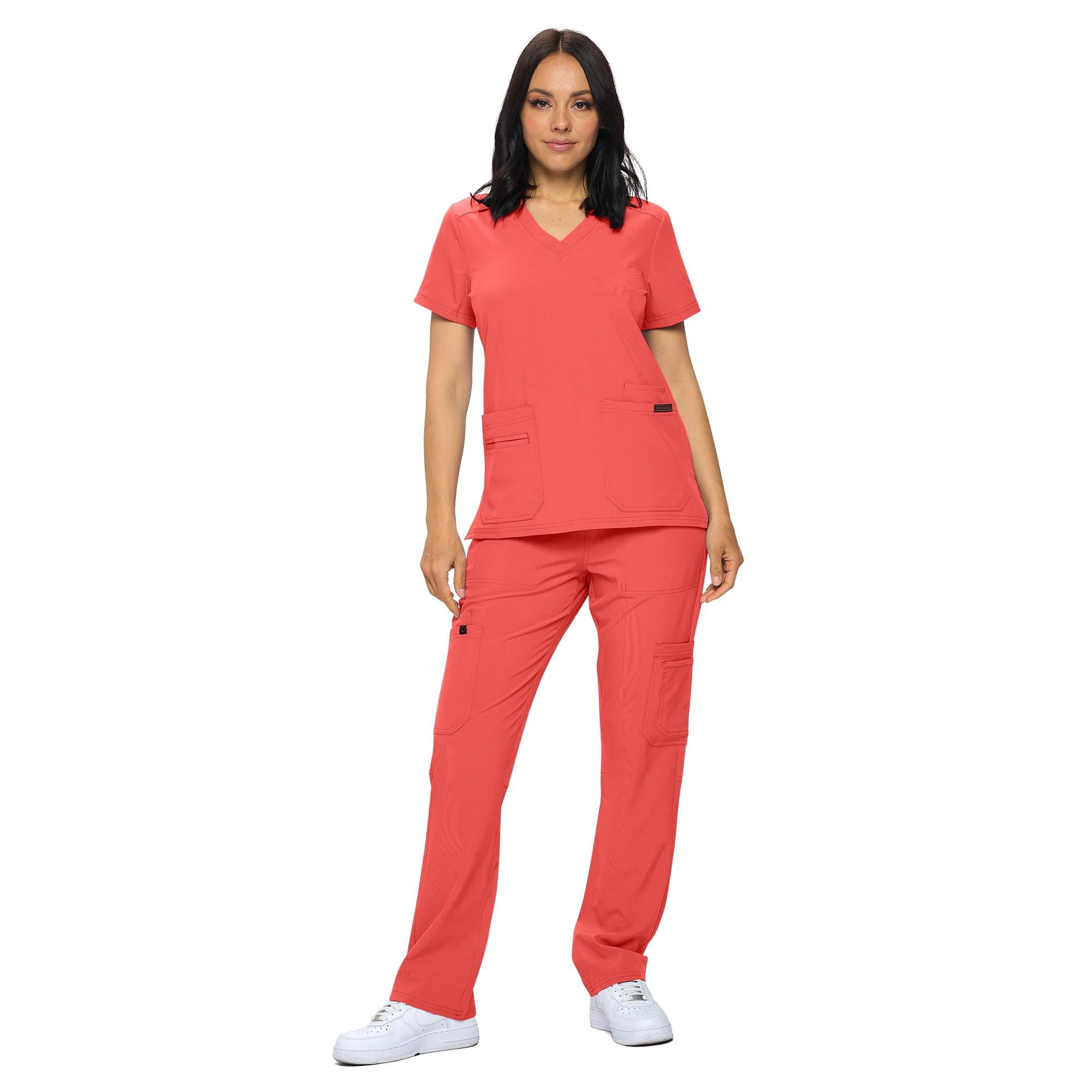 Monarch Uniforms Scrub Sets in Regular and Petite Stretchy Scrubs for ...