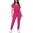 Monarch Uniforms Stretchy Scrubs Women's Jogger Scrub Set In Regular ...