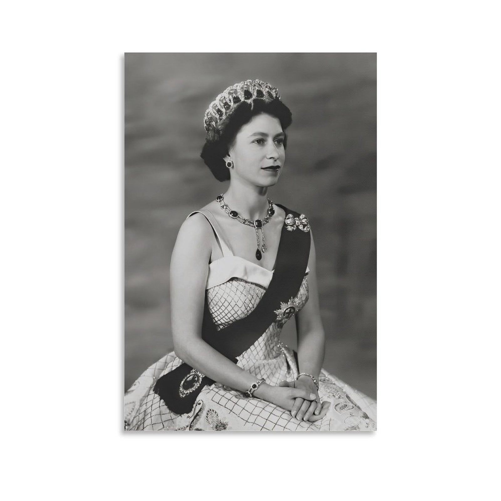 Monarchs of The United Kingdom Queen Elizabeth II Poster Room Aesthetic ...