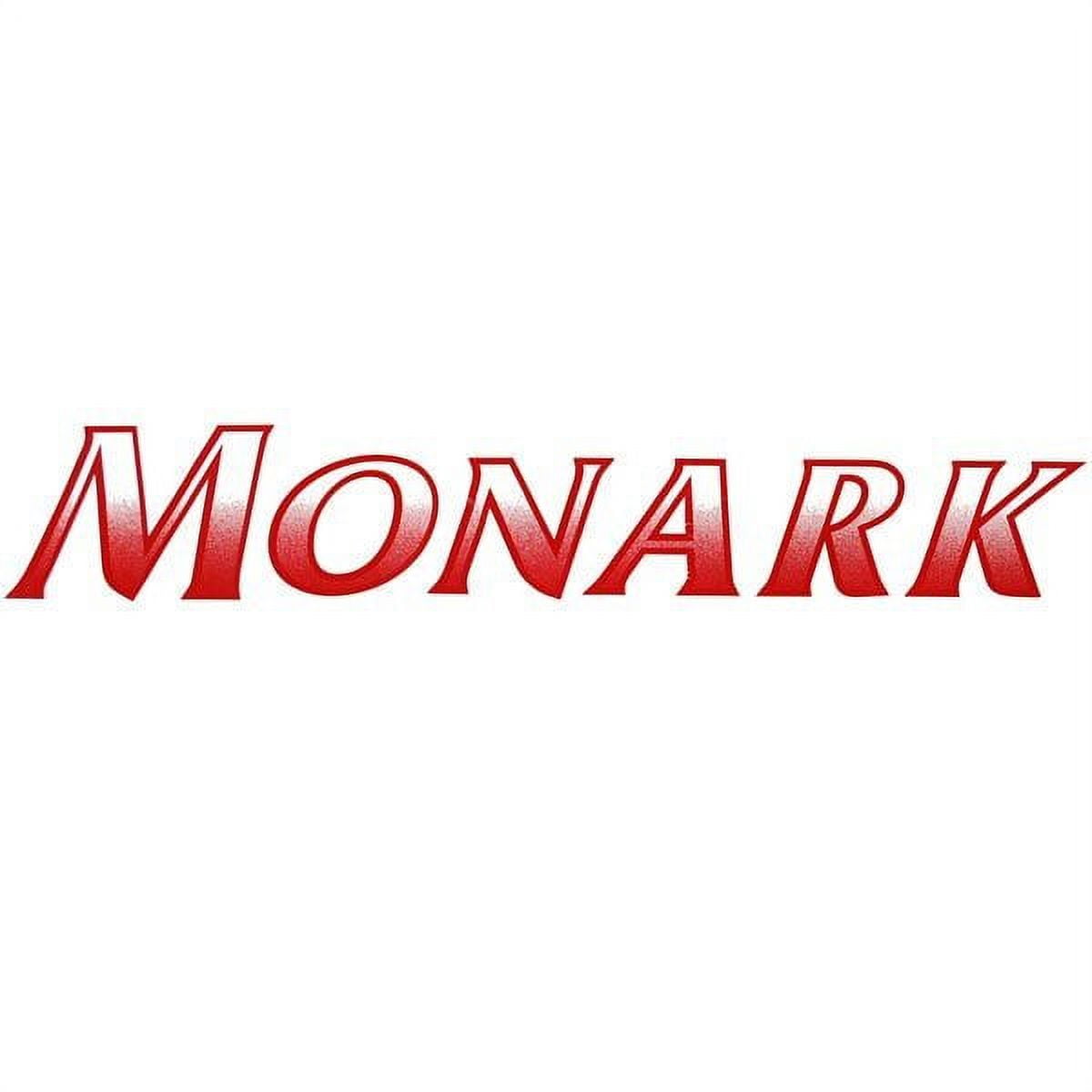 Monark Boat Decal | 32 x 5 1/4 Inch White Red Gradient - Walmart.com