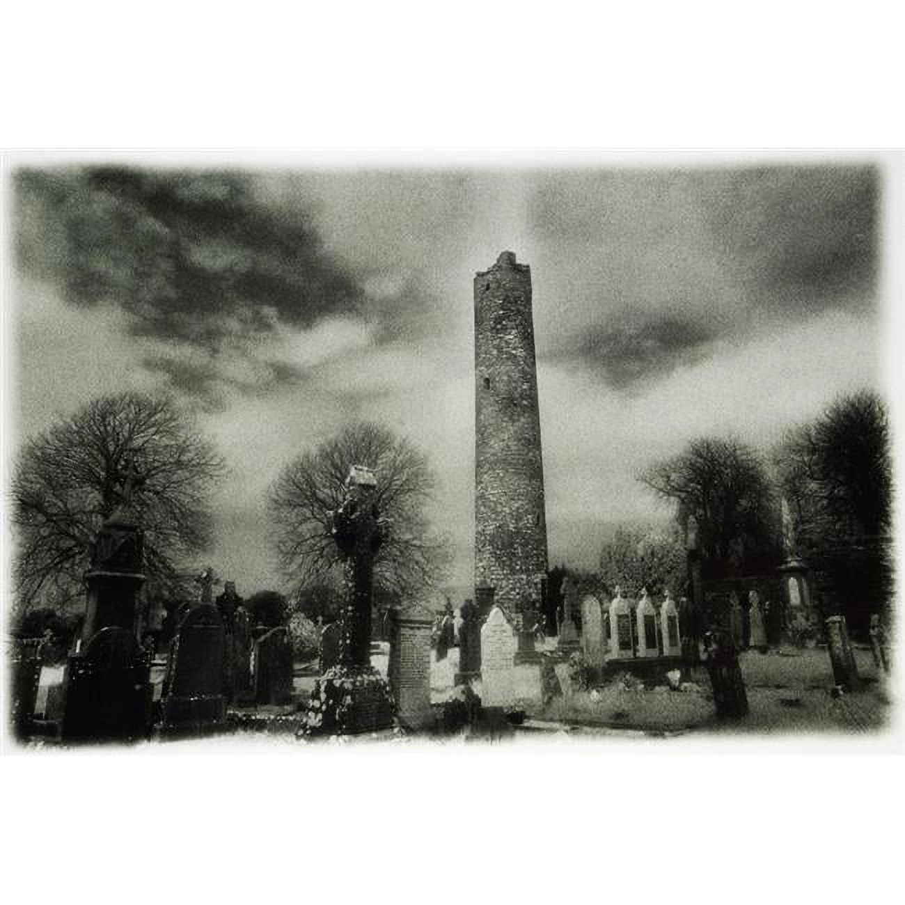 Monasterboice Co Louth Ireland - Round Tower On A Mediaeval Christian ...