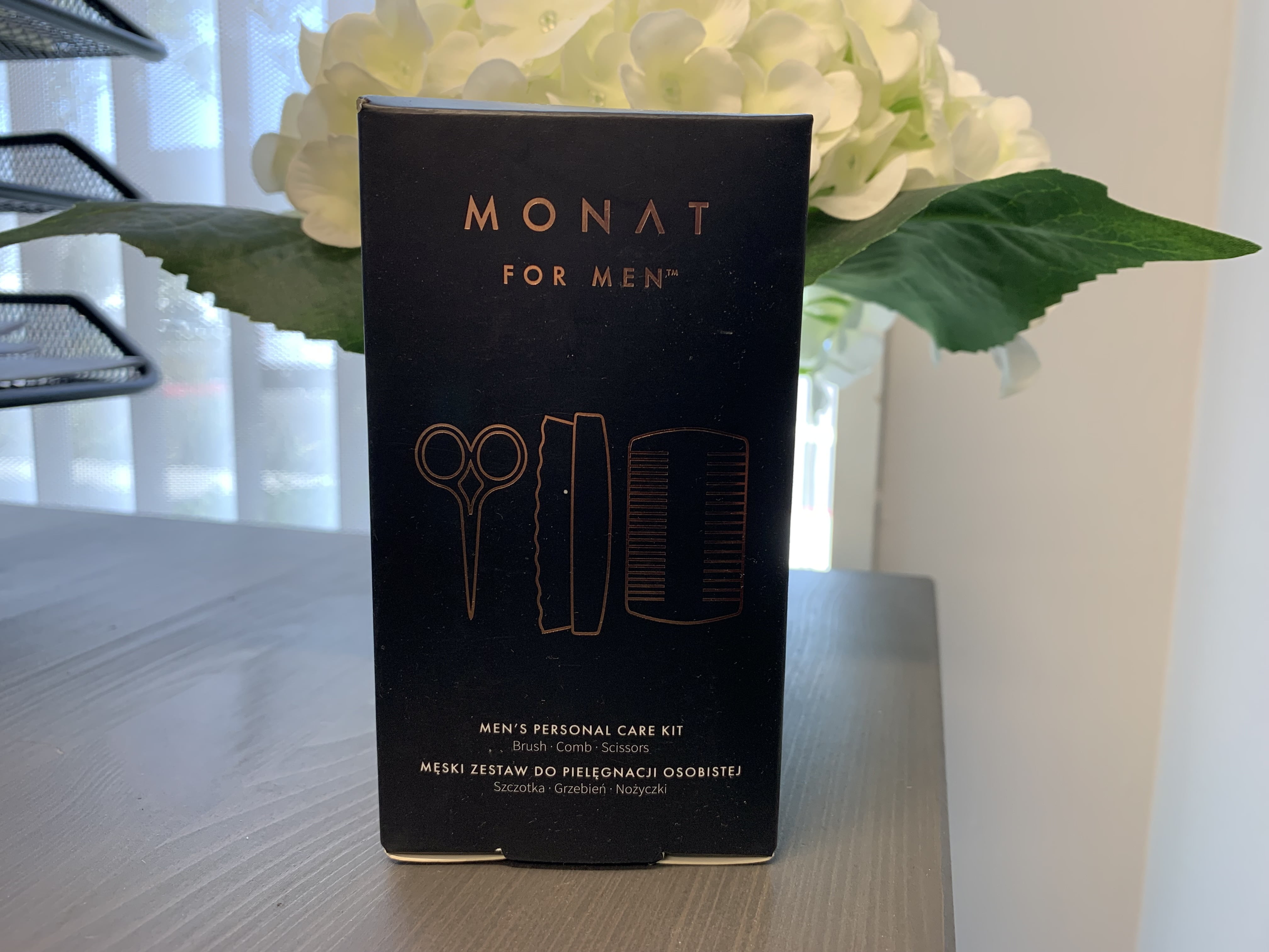 Monat For MEN Men's Personal Care Kit (Brush-Comb-Scissors) - Walmart.com