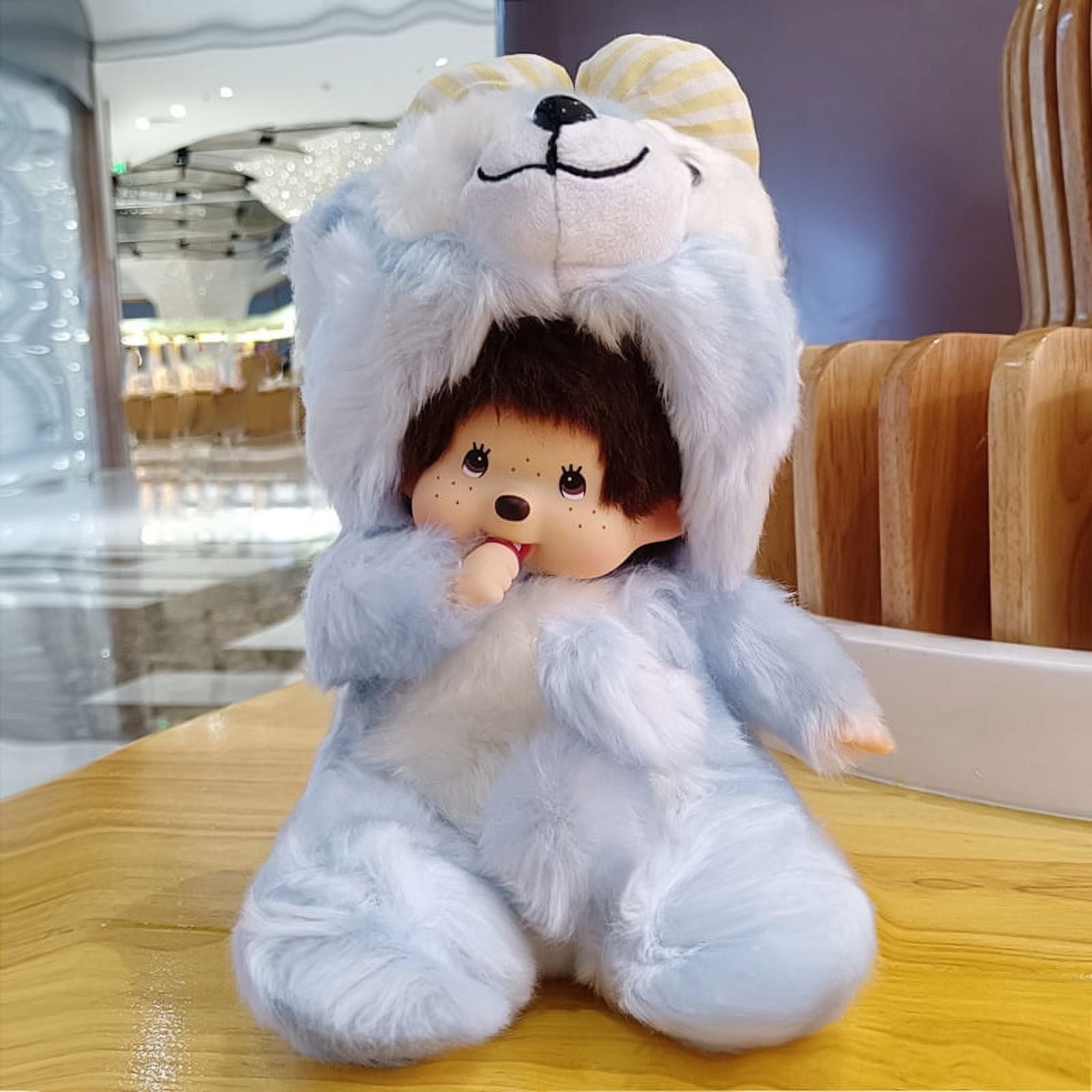 Monchi Duffy Bear blue plush doll 20cm Birthday Gifts for Adult ...