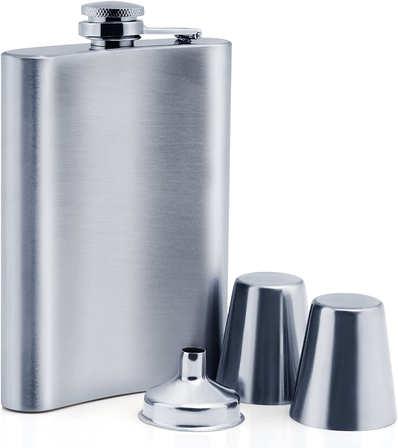 Maxam® 8oz Stainless Steel Flask - Walmart.com