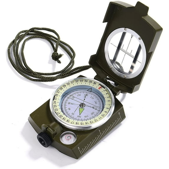 Moncolis Waterproof Military Lensatic Sighting Compass 0.507lb Army ...