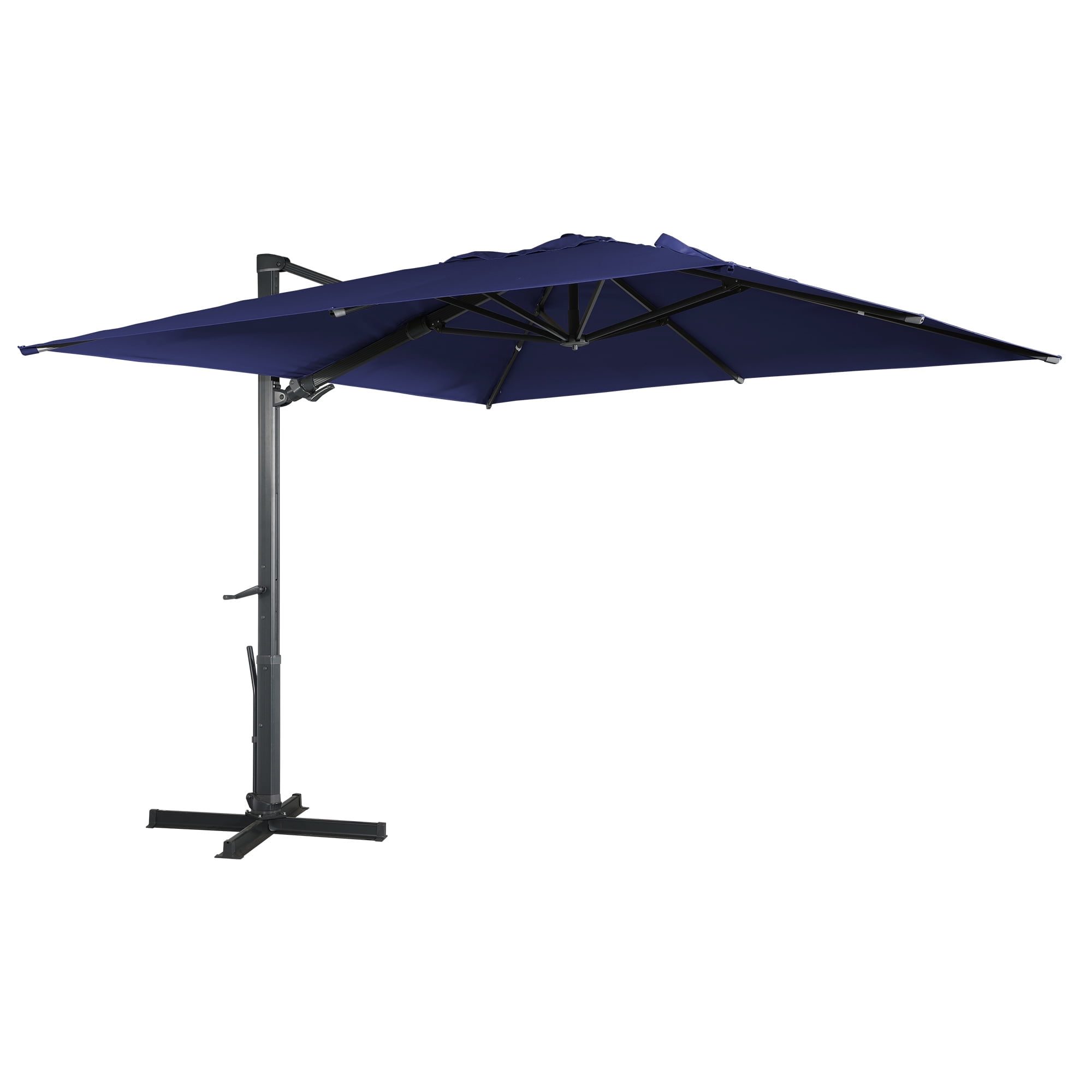 Mondawe 10x10ft Patio Umbrella Outdoor Square Large Cantilever ...