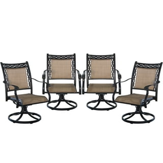 International Caravan Ibiza Resin Pandan/Aluminum Square Back Dining ...