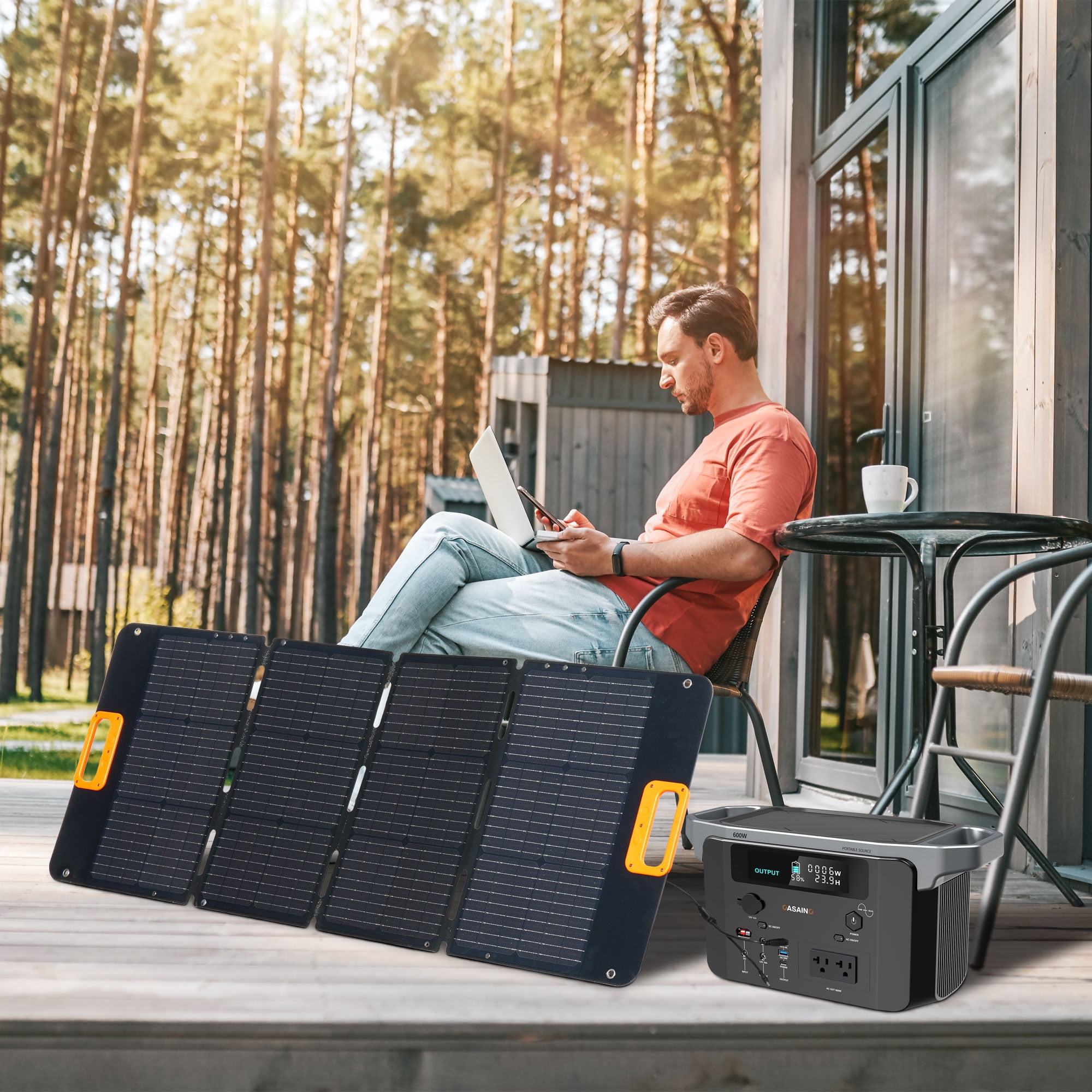 Mondawe 600W Portable Power Station - Walmart.com