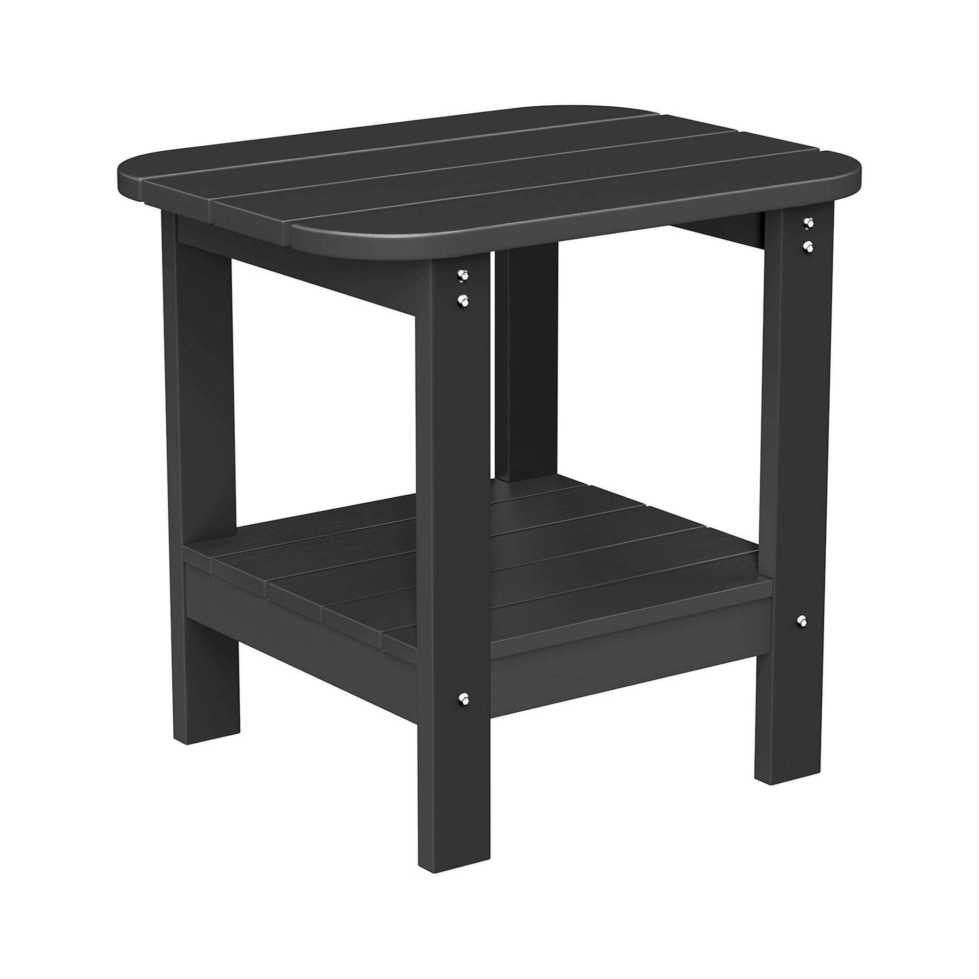 Mondawe Adirondack Side Tables HIPS Outdoor End Tables with 2 Layer ...