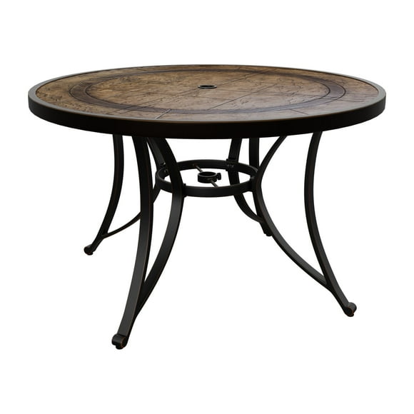 Round Outdoor Table in Patio Tables - Walmart.com