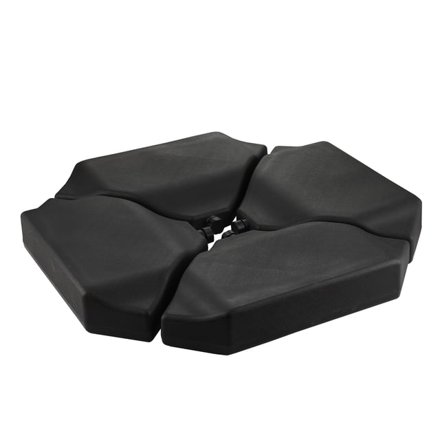 Mondawe Umbrella Base Stand 4-Piece Rectangular Heavy Duty Cantilever ...