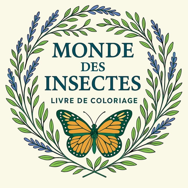 Monde des Insectes - Livre de coloriage, (Paperback) - Walmart.com