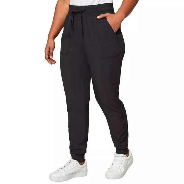 Mondetta Women's Lined Woven Jogger Pant Size: L, Color: Black ...